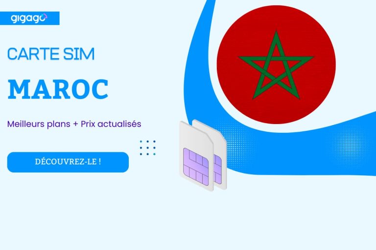 Meilleure carte SIM Maroc pour les touristes: Prix Actualisés & Où Acheter
