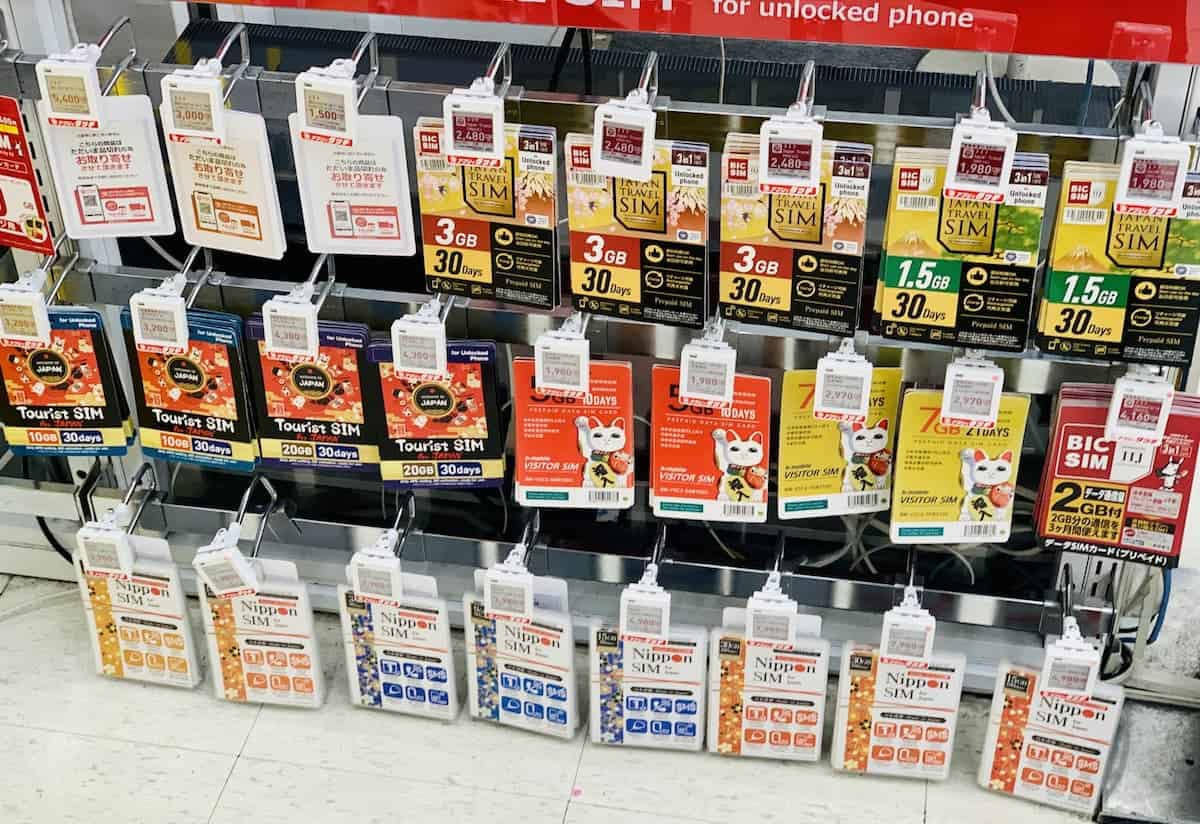 Buying a SIM card at Tokyo Haneda Airport (HND) : Travelers Guide