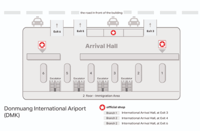 Buying a SIM card at Bangkok Don Mueang International Airport (DMK) for ...