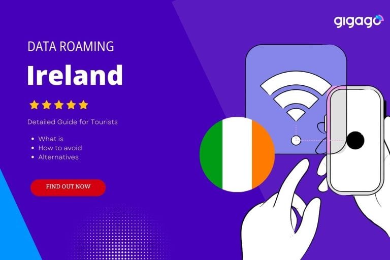 Data Roaming in Ireland & Alternatives to Get Internet for Tourists