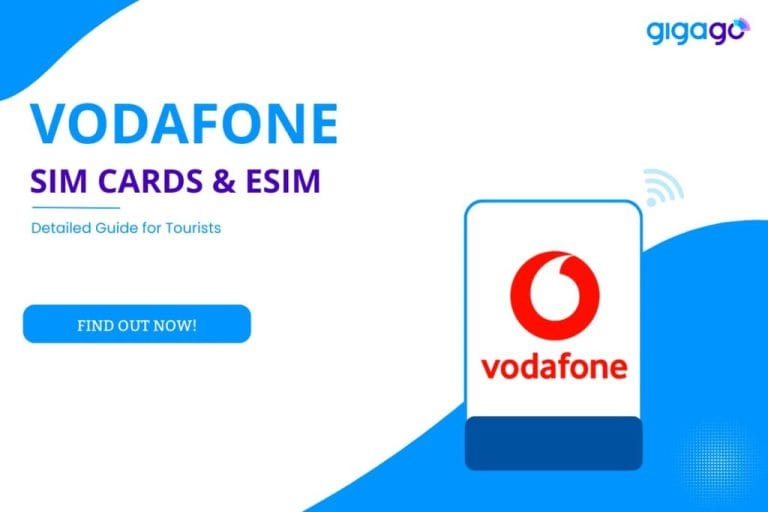 Vodafone SIM Cards and eSIM for Tourists 2025