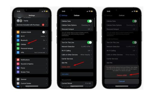 How to Remove eSIM from iPhone Safely: Complete Guide