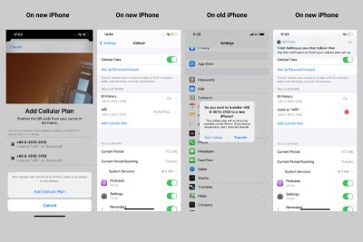 How to transfer eSIM from one iPhone to another step-by-step