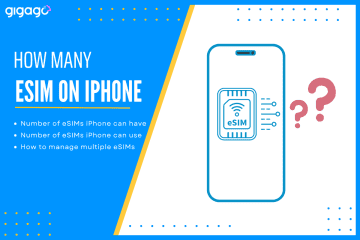 How many eSIMs can an iPhone have? Understanding eSIM limitations