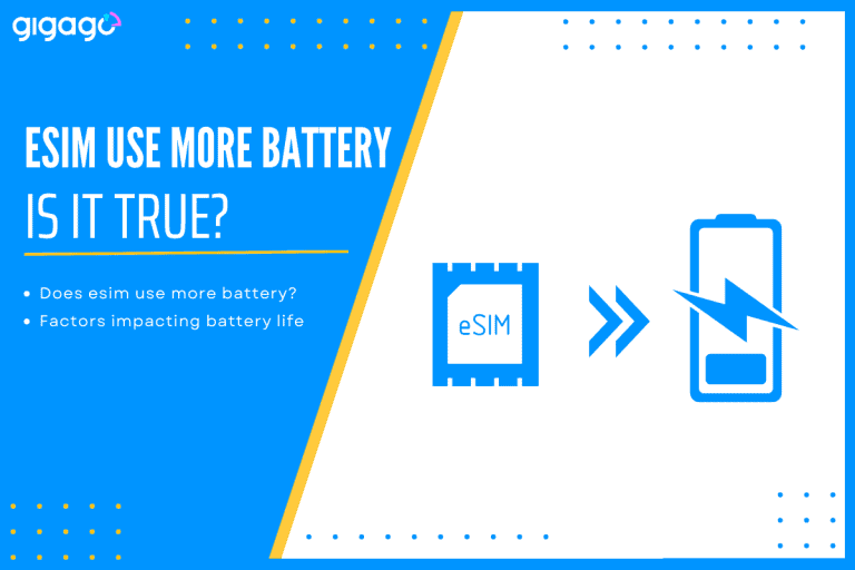 Does eSIM Use More Battery? Myths and Facts
