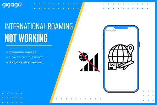 How to Troubleshoot International Roaming Not Working (5 Common Causes)