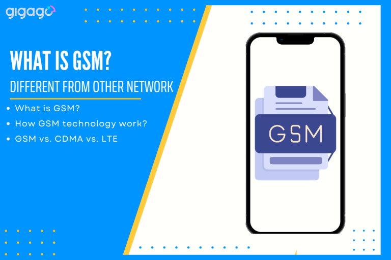 What is GSM, and how is it different from other networks?