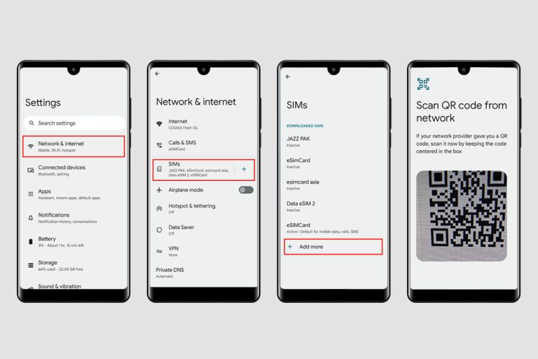 How to Get eSIM QR Code
