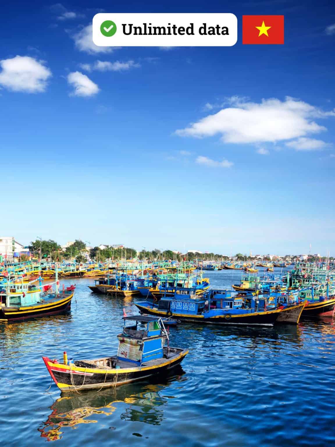 eSIM Vietnam Unlimited Data - 5G/4G Data + Instant Delivery